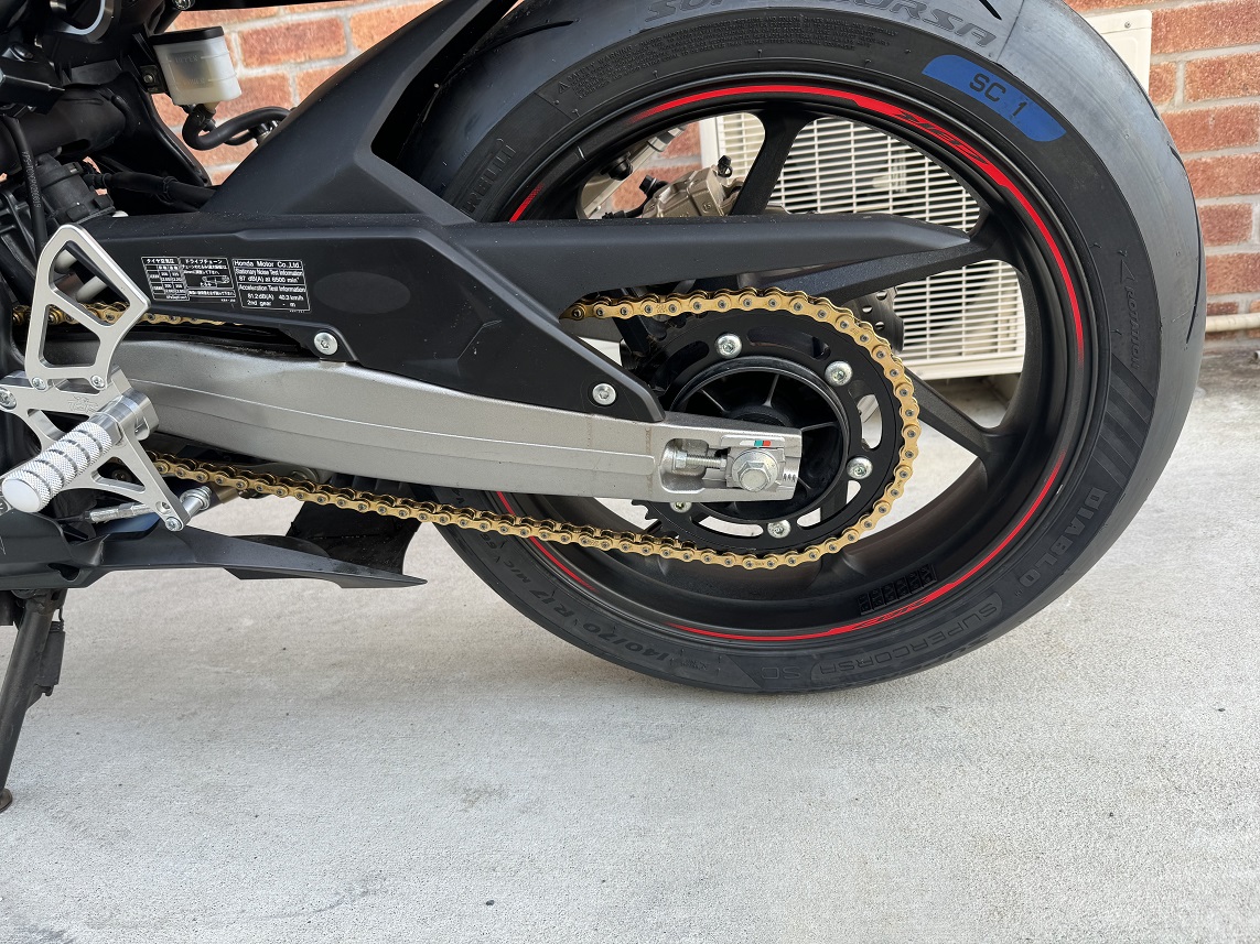 CBR250RR（MC51）のチェーン交換 | Hiroaki's blog